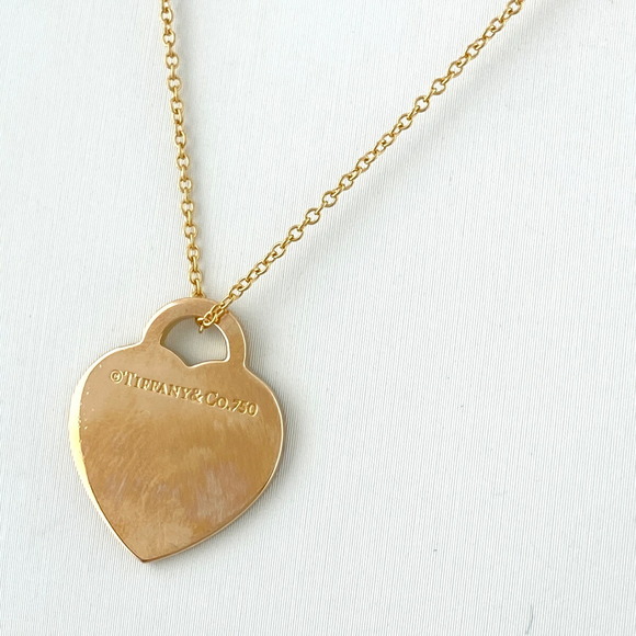 Tiffany & Co. | Jewelry | Tiffany Return To Heart Tag Diamond Pendant ...
